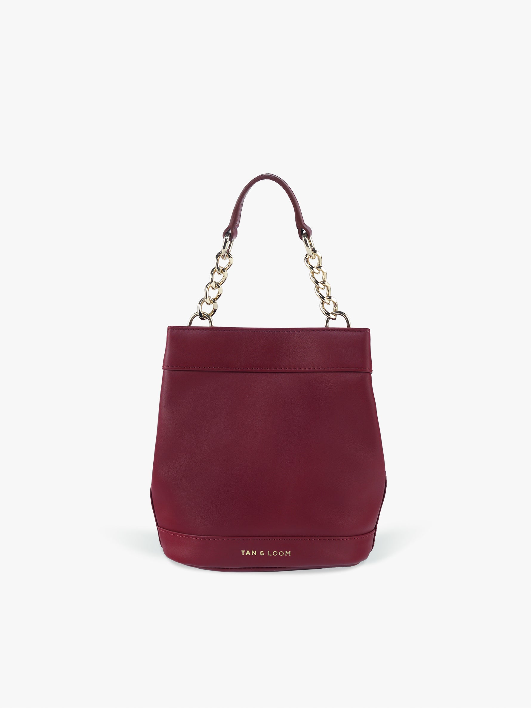 Rani Batua by Tan & Loom | Divine Maroon Leather Batua Bag